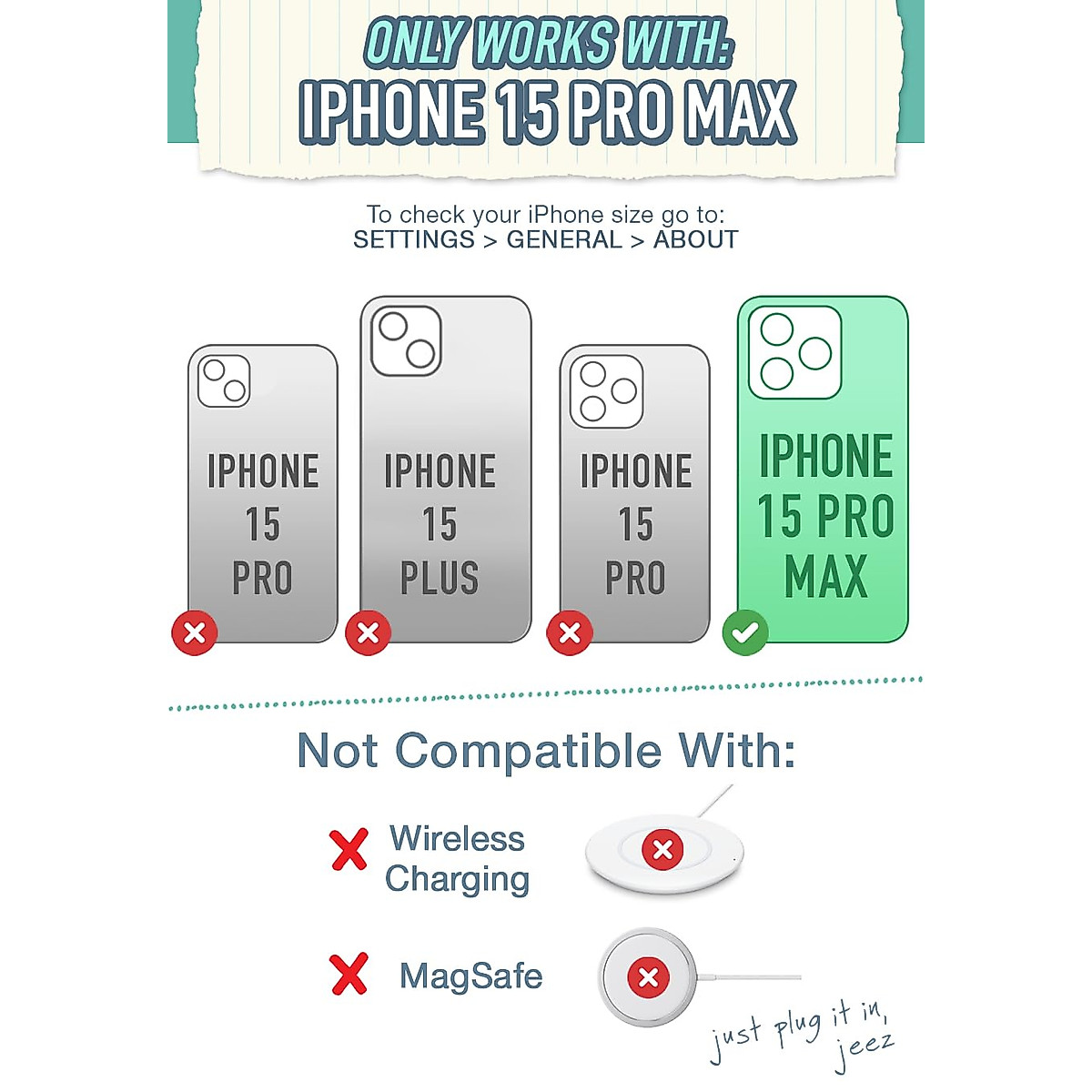 Smartish® iPhone 15 Pro Max Wallet Case - Wallet Slayer Vol. 2 [Slim/Protective] Credit Card Holder w/Kickstand Drop Test Hidden Card Slot Compatible w/Apple iPhone 15 Pro Max - Very Cherry Blossom