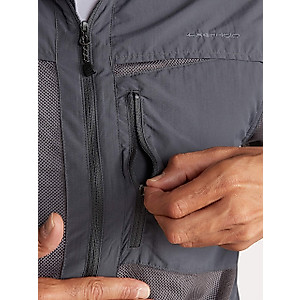 ExOfficio Men's BugsAway Sandfly Jacket, Dark Steel, Large