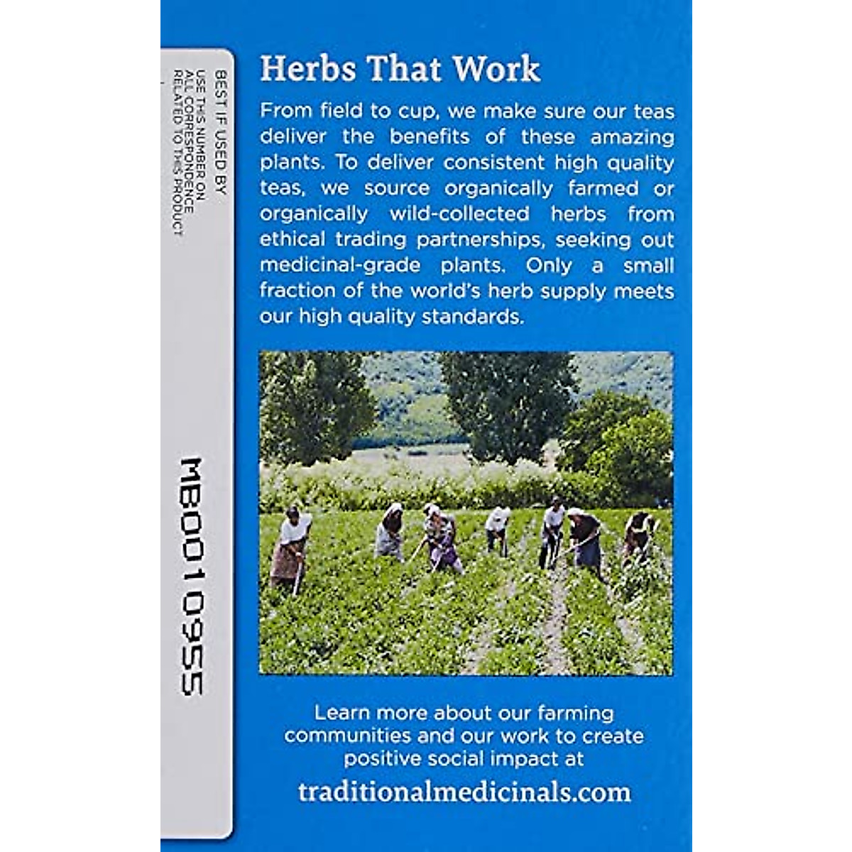 Traditional Medicinals Organic Cup of Calm Lavender Mint Herbal Tea, Calming & Relaxing, (Pack of 1) - 16 Tea Bags