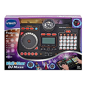 VTech KidiStar DJ Mixer Black
