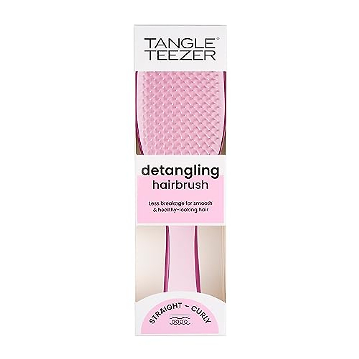 TANGLE TEEZER The Wet Detangler Hairbrush, Raspberry Rouge