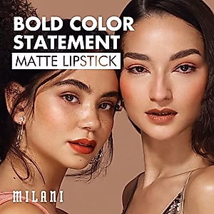Milani Bold Color Statement Matte Lipstick - I Am Fabulous (0.14 Ounce) Vegan, Cruelty-Free Bold Color Lipstick with a Full Matte Finish