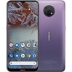 Nokia G10 | Android 11 | Unlocked Smartphone | 3-Day Battery | Dual SIM | US Version | 3/32GB | 6.52-Inch Screen | 13MP Triple Camera | Dusk