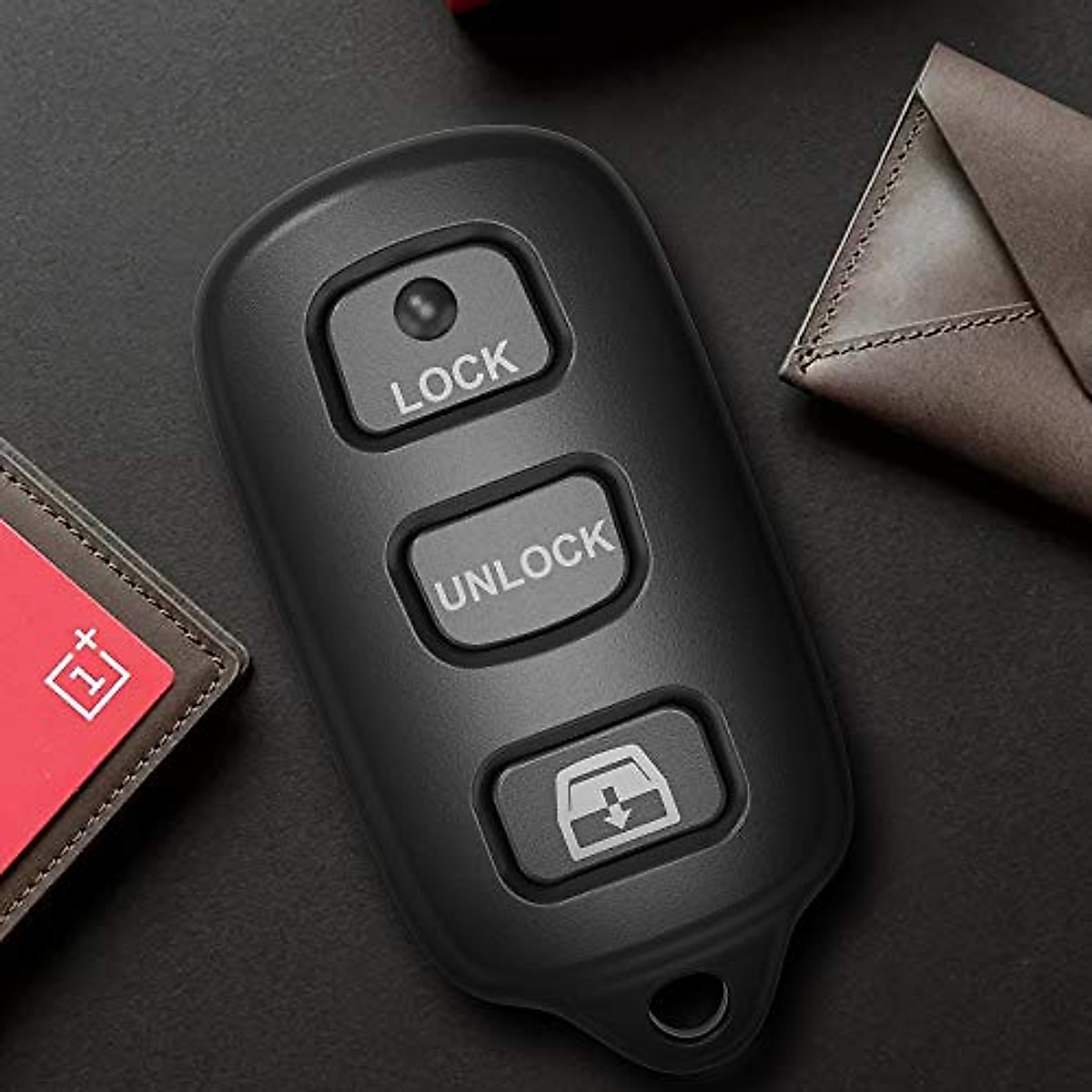 VOFONO Fit for Perfect Car Key Fob Replacement Keyless Remote Toyota 4-Runner 1999-2009/Sequoia 2003-2007 FCC ID：HYQ12BAN HYQ12BBX HYQ1512Y (Pack of 2)