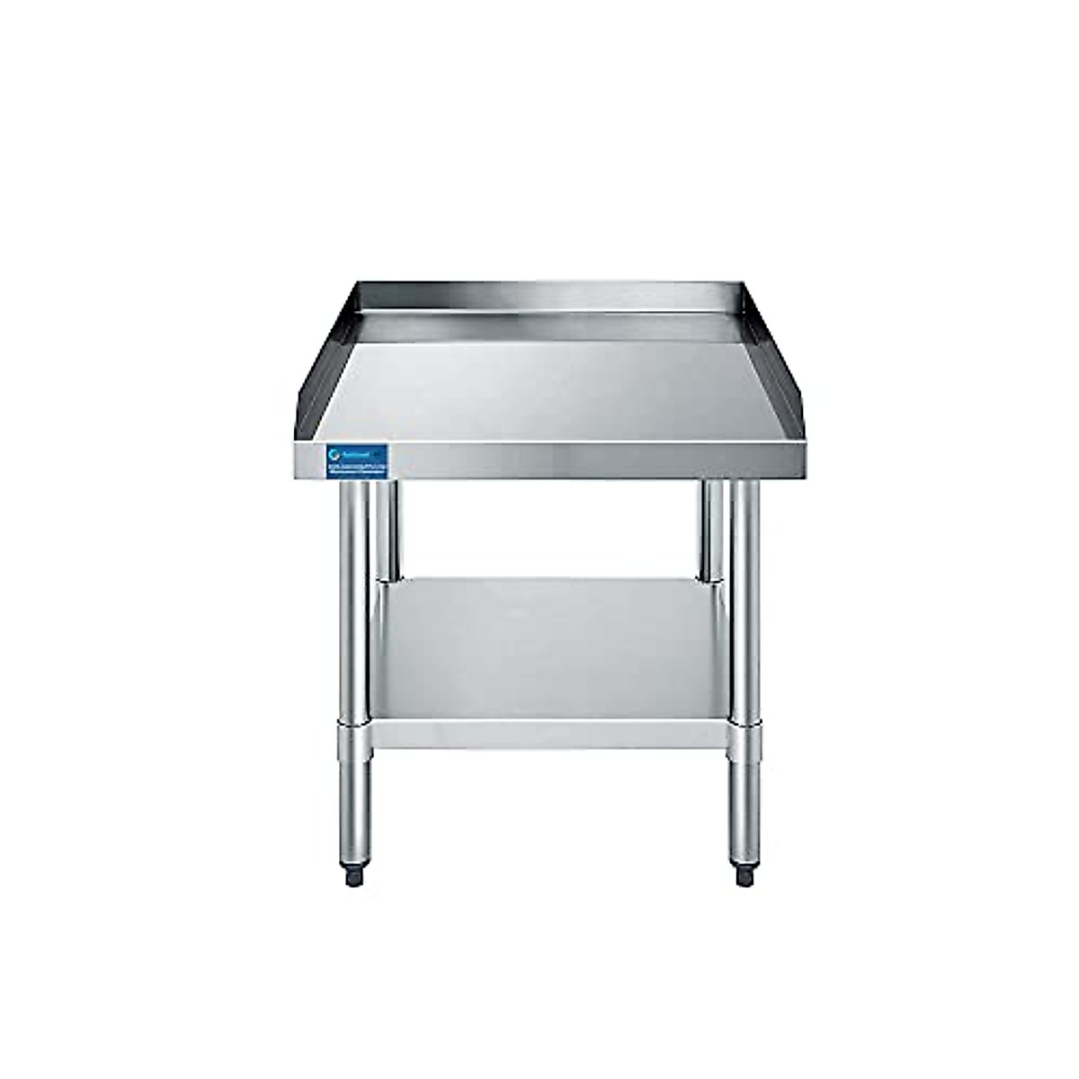 AmGood 30" x 36" Stainless Steel Equipment Stand | Height: 24" | Commercial Heavy Duty Grill Table