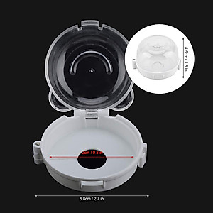 Haofy 2 PCS Children Safe Protective Stove Gas Knob Covers Baby Proof Kids Safety Lock Switch Cover for Gas Stove Knob