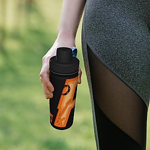 Eevikion Laura Musics Pergolizz Stainless Steel Insulated Tumbler Sports Water Bottle Hot and Cold Travel Cup 18oz