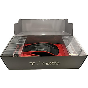 Mattel Hot Wheels red Tesla RC 2.4 GHZ