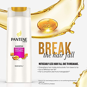 Panteane Pro-V Hair Fall Control Shampoo - 180ml/6.08 fl.oz