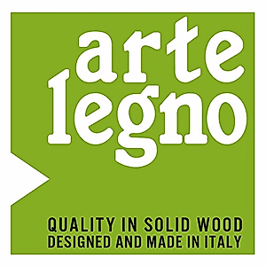 Artelegno Solid Beech Wood 7 Slot Drawer Knife Block, Luxurious Italian Collection by Master Craftsmen Stores High-End Knives Safely, Eco-friendly for Blades up to 9.6" - Natural Finish