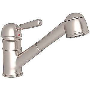 Rohl R77V3STN Pull-Down FAUCETS, Satin Nickel