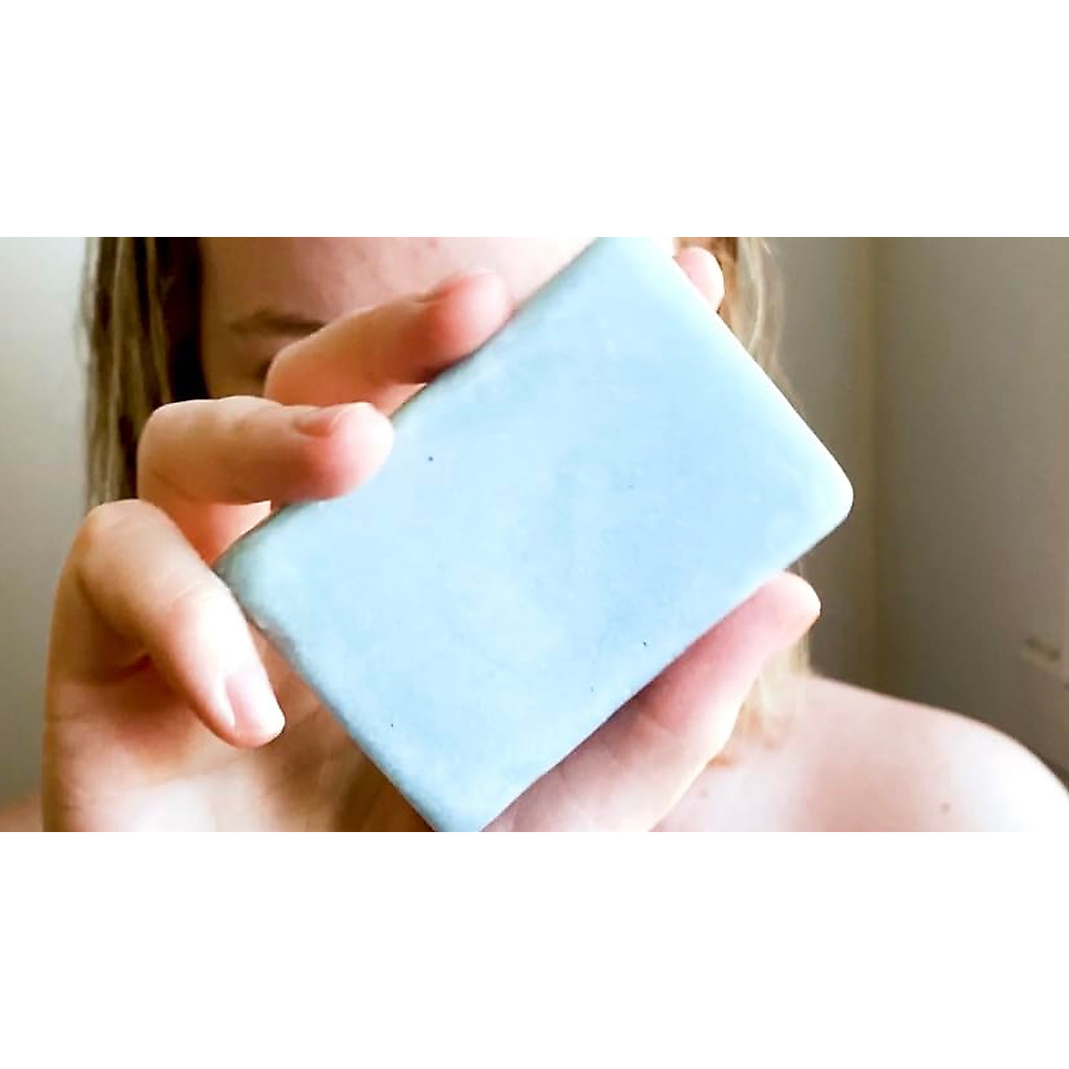 AERWYNA Solid Shampoo Bar with Jojoba, Panthenol & Spirulina (3.75oz)