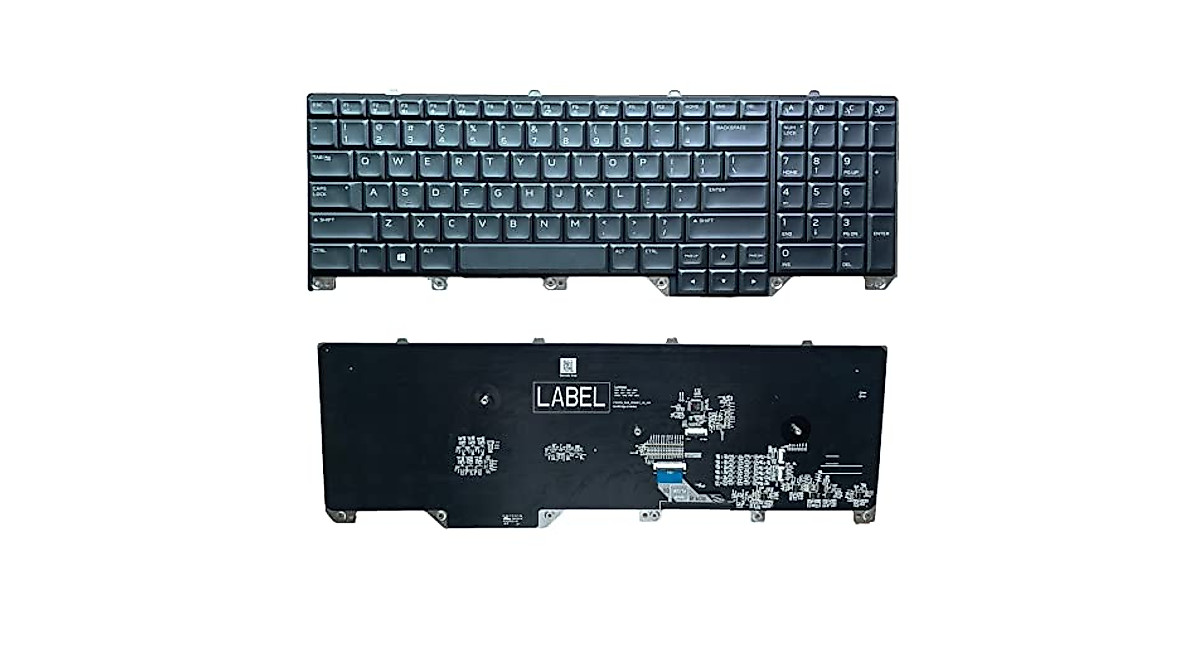 Sierra Blackmon Alienware RGB Keyboard - Backlit US Layout