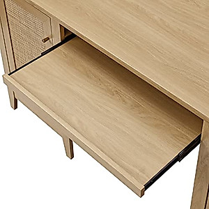 Modway Soma Desk, Oak, 63"