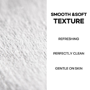 Epielle Argan Oil Makeup Remover Cleansing Wipes Tissue | Gentle for all Skin Types | Daily Facial Cleansing Towelettes | Removes Dirt, Oil, Makeup (Pack of 6)