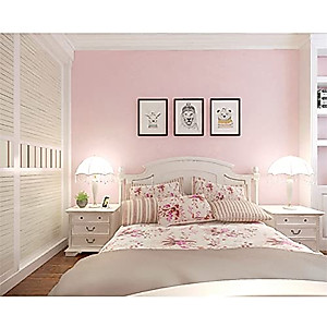 MOENMOAI Pink Wallpaper 11.8" X 78.7"Self Adhesive Peel and Stick Removable Home Decorative Vinyl Film for Home Decoration Worktops Furniture Stickers Contact Paper Removable Kitchen Wallpaper