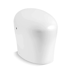 KOHLER 77780-0 Karing Smart Toilet with Auto Open & Close, One-Piece Elongated Intelligent Bidet Toilet with Heated Seat, 1.08 GPF, White
