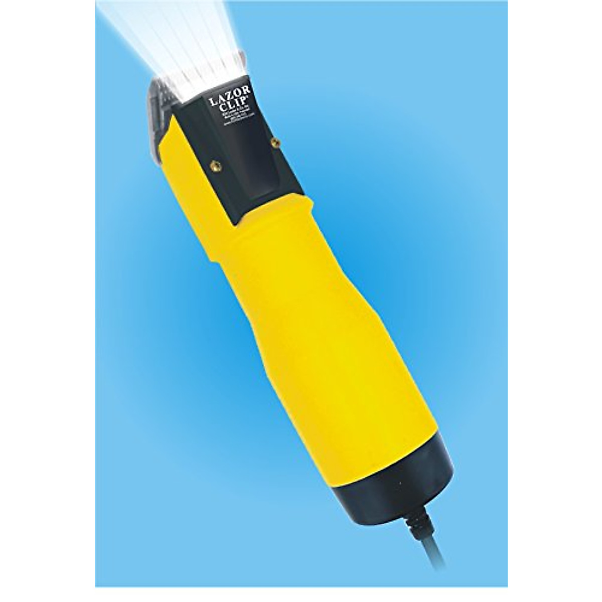 Laube Lazor 2-speed corded yellow clipper kit with lights