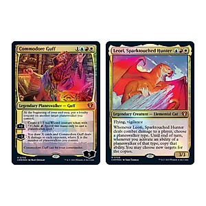 Magic: The Gathering Commander Masters Commander Deck - Planeswalker Party (100-Card Deck, 2-Card Collector Booster Sample Pack + Accessories)