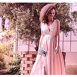 STEVENS PARRA Clear Clutch Purse for Women, use this Transparent Acrylic Bag as a Crossbody/Handbag. Gift Box Included. Small (ROSE GOLD)