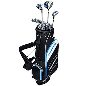 PROSiMMON Golf V7 Mens Golf Clubs Set + Bag, Right Hand, Graphite/Steel Shaft, Regular