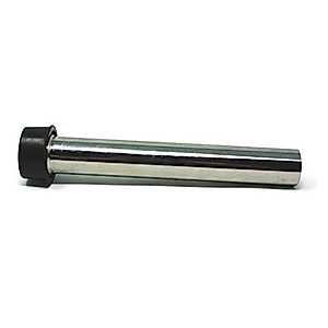 Regency Stainless Steel Metal Bar Sink Overflow Pipe: 10" Inches High for 1-1/2" Drain Hole