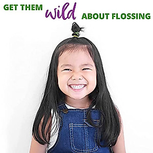 Plackers Flossers for Kids - 75 flossers with dual grip for different ages