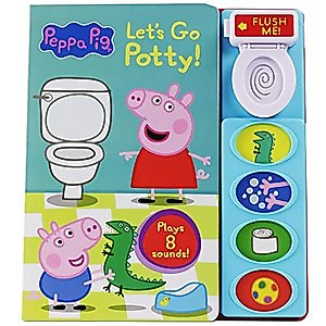 Peppa Pig – Let’s Go Potty! Interactive 5-Button Potty Training Sound Book – PI Kids