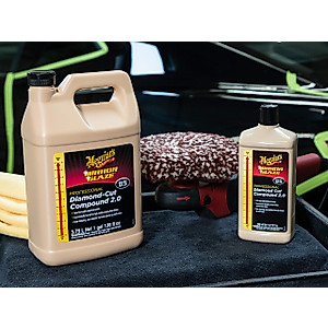 Meguiar's M8532 Mirror Glaze Diamond Cut Compound 2.0 - 32 Oz Bottle