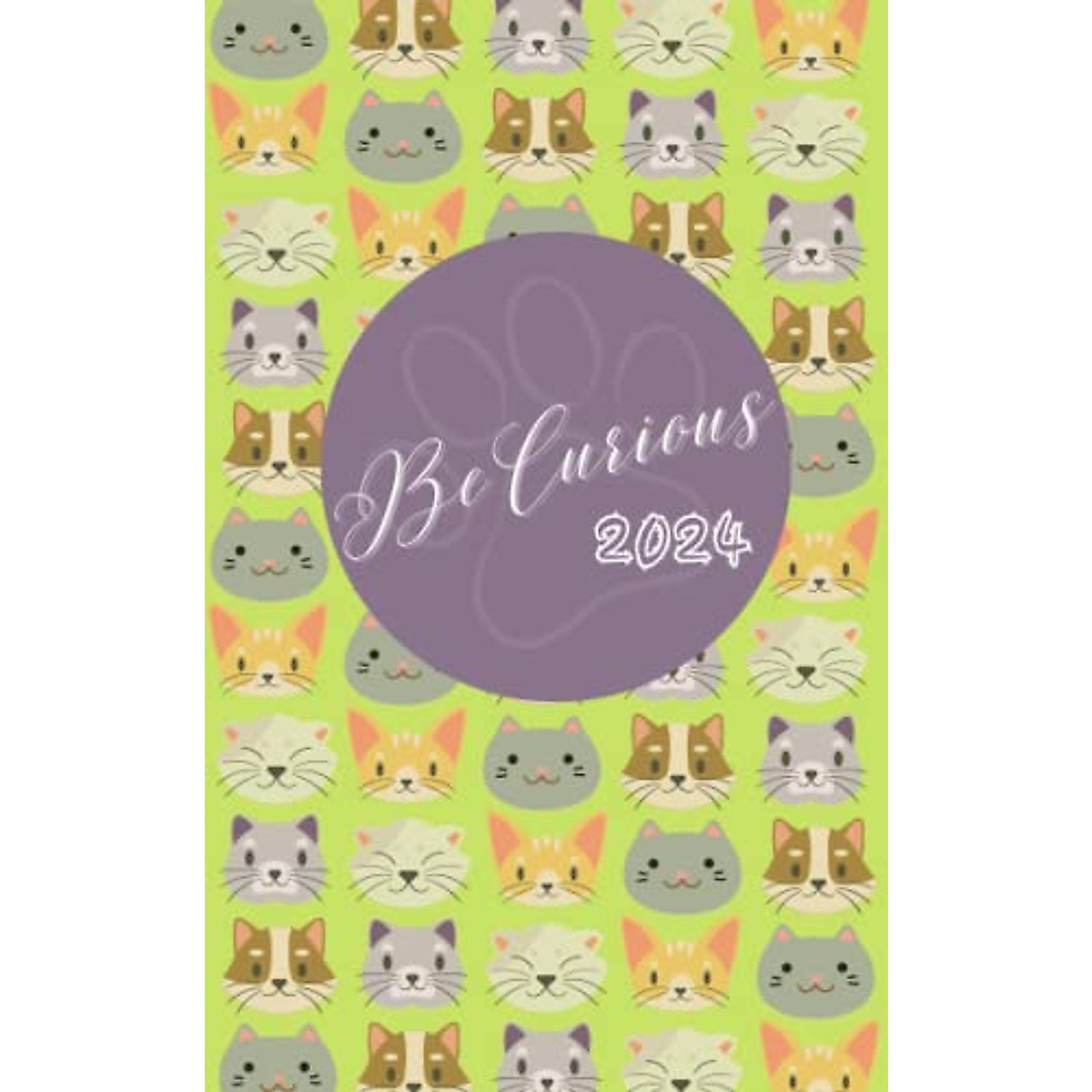 2024 Cat Planner – Weekly 12 Month Diary by Wikwa Creative | 121 pages 5”x8”