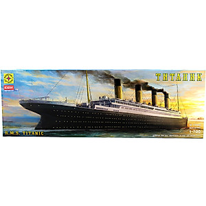 AEVVV RMS Titanic British Passenger Liner - Plastic Ship Model Kits Scale 1:700 - Assembly Instructions in Russian Language