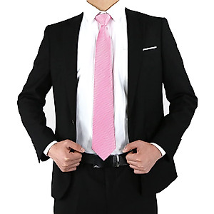 YanLen Lot 9 PCS Classic Men's Tie Necktie Woven JACQUARD Neck Ties