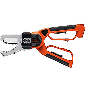 BLACK+DECKER LLP120B 20V Cordless Lopper Bare, 6" Bar Length, Orange/Black