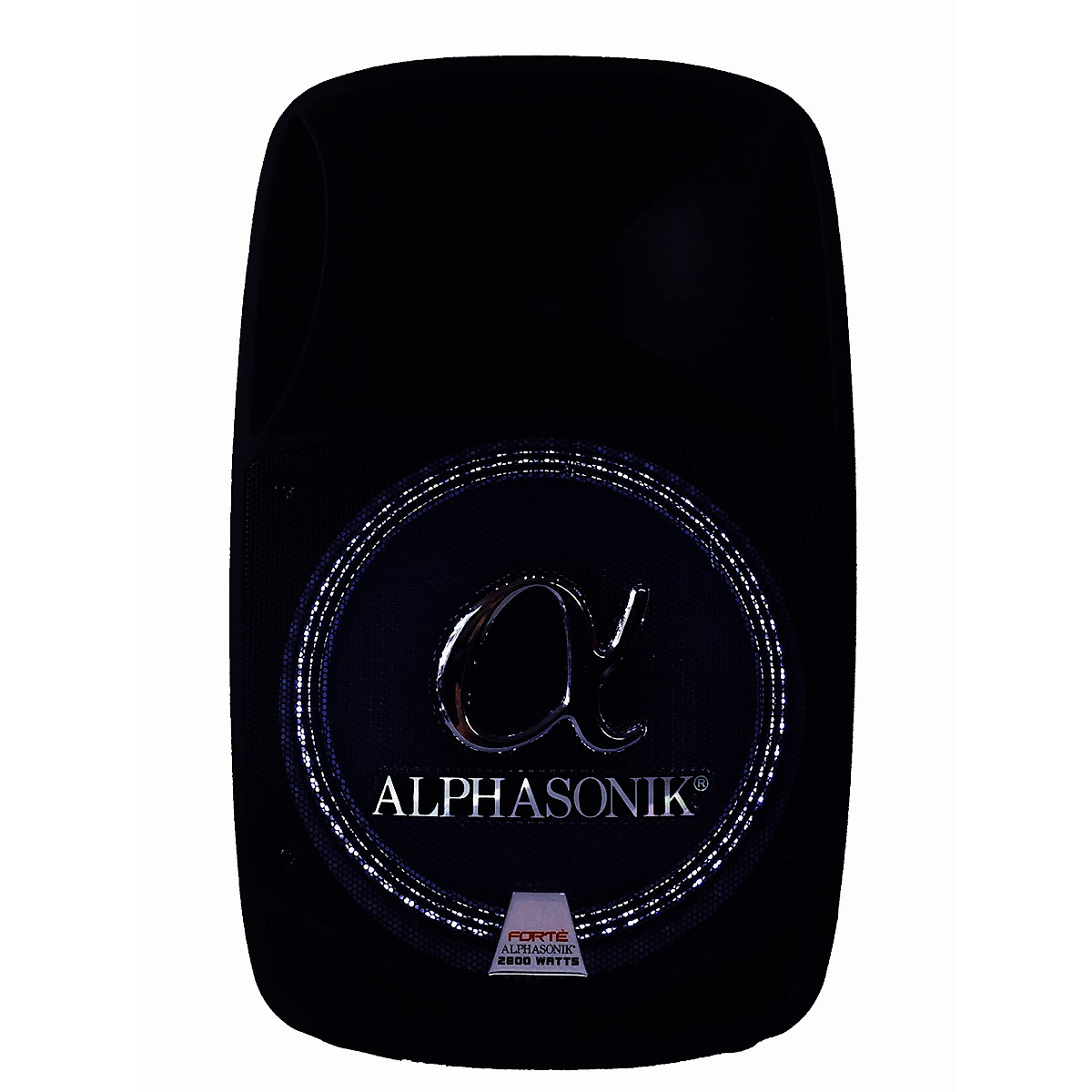 Alphasonik 15" Powered 2800W PRO DJ Amplified Loud Speaker Bluetooth USB SD Card AUX MP3 FM Radio PA System LED Ring Karaoke Mic Main Monitor, Band Church, Party, Guitar Amp, Home, BBQ w/Tripod Stand