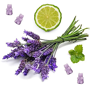 Happy Wax Calming Lavender Scented Natural Soy Wax Melts – 8 Oz. of Scented Wax Melts, Made in USA