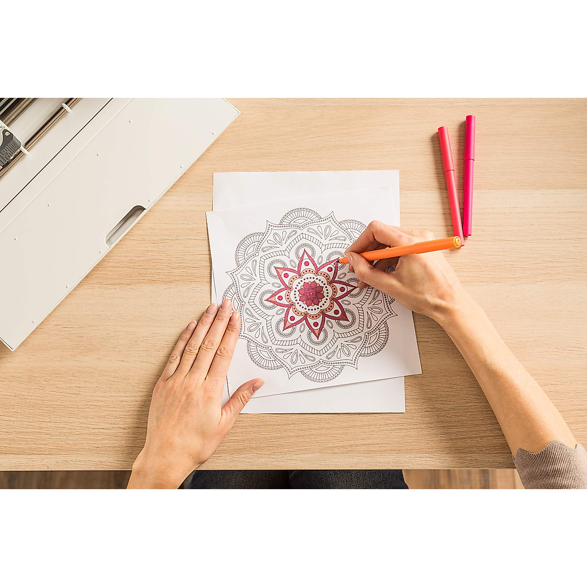 Cricut 2007920 Infusible Ink Markers, Water Color Splash Medium-Point Markers (1.0), 5 count