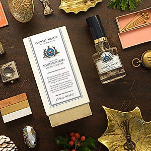 Caswell-Massey Centuries Sandalwood Eau De Toilette Spray, Scents Of Smoky Cypriol & Musk, Fragrance For Men & Women, Made In The USA, 1.7 Oz
