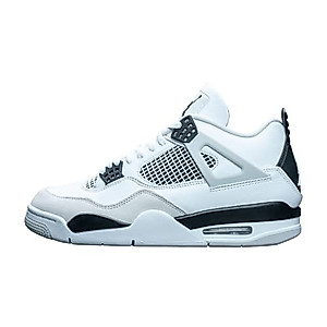 Jordan Mens Air 4 Retro DH6927 111 Military Black - Size 10