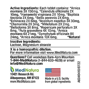 T-Relief Pet Pain Relief Arnica +12 Powerful Natural Medicines Help Ease Muscle Joint & Hip Pain Soreness Stiffness & Injuries Max Fast-Acting Soother for Dogs & Cats - 90 Tablets