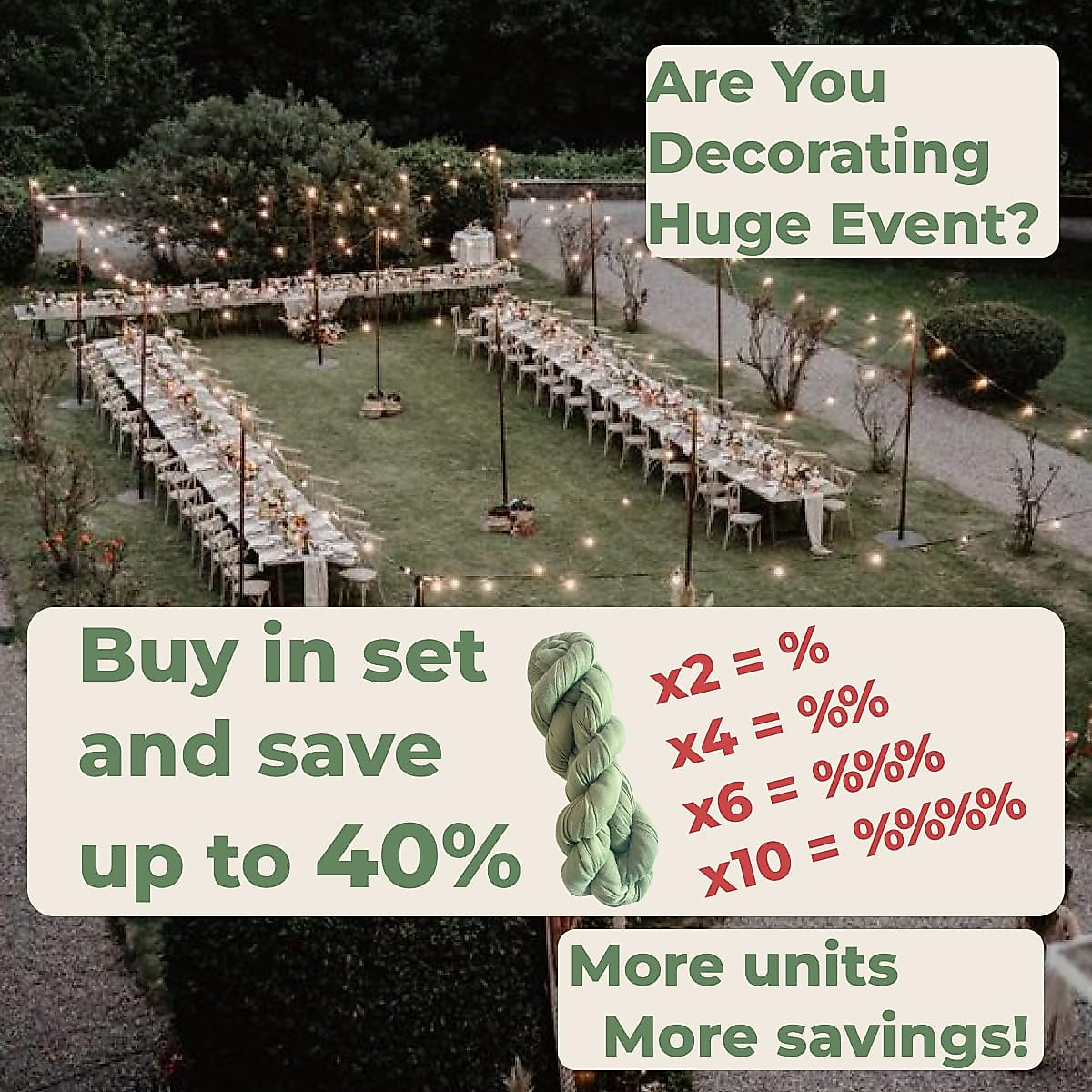 Gauze Table Runner 142 in Long 12 ft Bulk Ivory Nude Cheesecloth Table Runner - Table Cloth for Wedding Decor, Rustic Table Runner Boho Chick Rustic Wedding Table Decor - Long Table Runner for Wedding