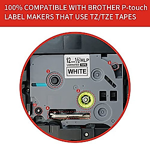 10 x Label Tape Compatible with Brother P-Touch Label Maker Tape TZe-231 12mm 0.47 Labeller Tape for Brother Label Printer P-Touch Cube PT-D210 H110 D600 P1230PC P700BT H111 D400 E500 P300BT E110