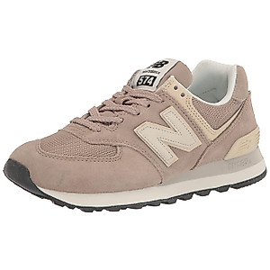 New Balance Unisex 574 V2 Lace-Up Sneaker, Beige/Off White, 7.5 US Men