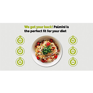 NEW !! Palmini Pouch VARIETY PACK | Linguine | Angel Hair | Lasagna | Rice | Mashed | 4g of Carbs | As Seen On Shark Tank | Gluten Free (12 Ounce)