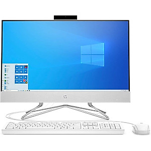 HP 24-dd0117c 23.8" AIO Computer R3-3250U 8GB 512GB SSD W10H White 1K0D7AA (Renewed)