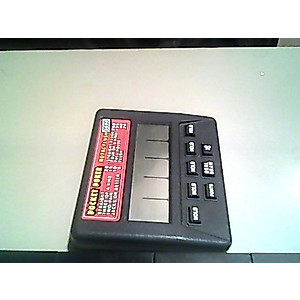 Radica: Ltd, H.k. Model:1310 Radica Pocket Poker Royal Flush 5000 Lcd Interactive Electronic Handheld Radica Model#1310 Royal Flush 5000 Version with Hold Button, Hold Button, Hold Button, Hold Button, Hold Button, Points Button, Deal Draw/on Button, Soun