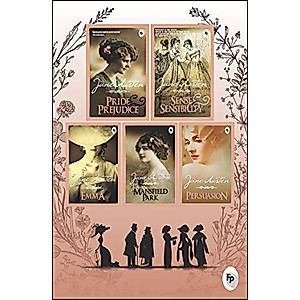 Greatest Works of Jane Austen (Set of 5 Books)