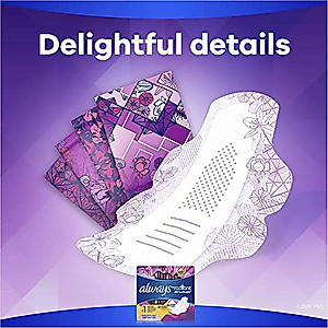 Always Radiant Pads with Wings, Scented (Pack of 4)