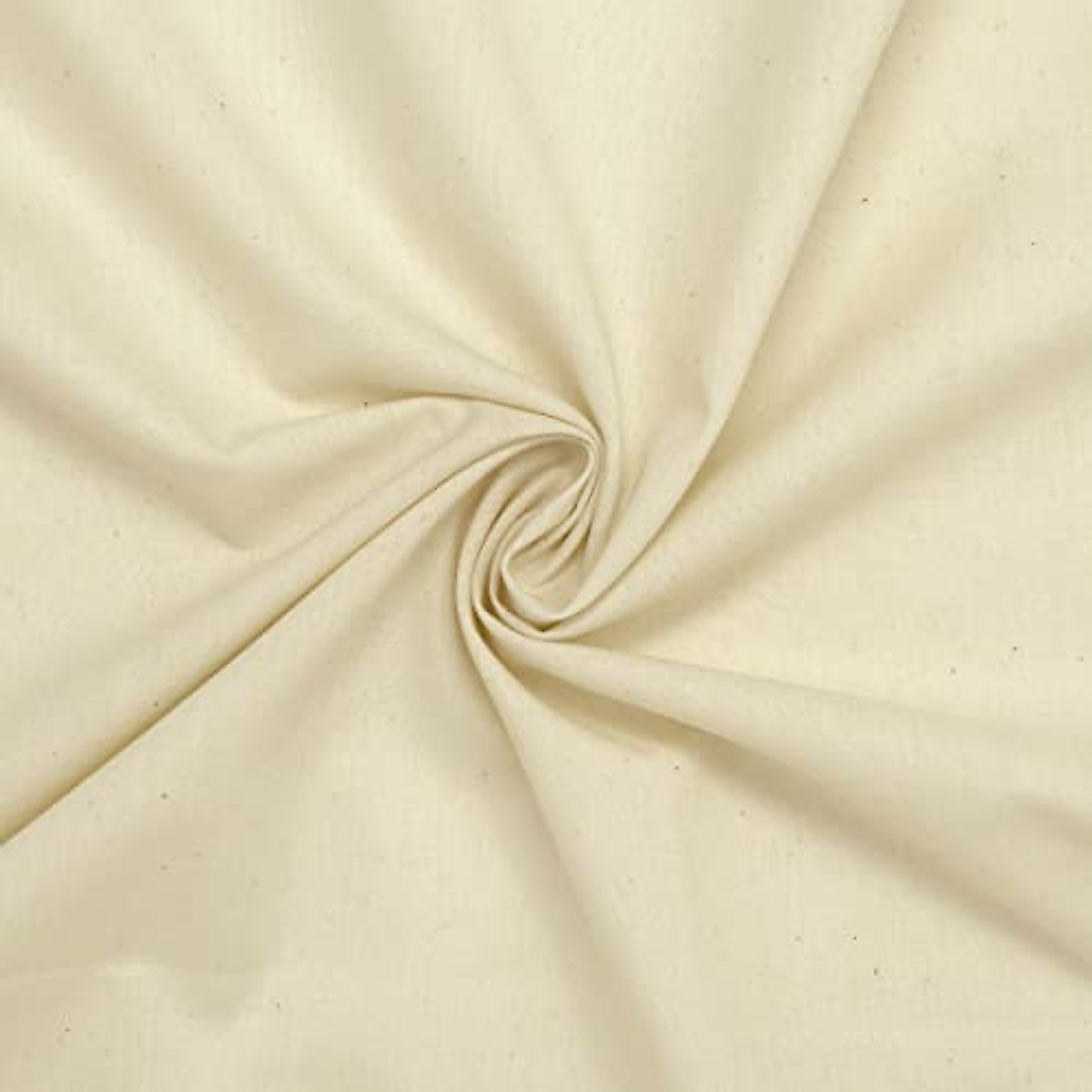 Roc-Lon 36/38 100% Cotton Unbleached Premium Quality Muslin, Cut by Yard, Off-White