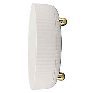 360 Degree Rotating Storage Rack Organizer Round Cosmetic Spice Rack Turntable for Kitchen Cabinet Pantry Small (White)