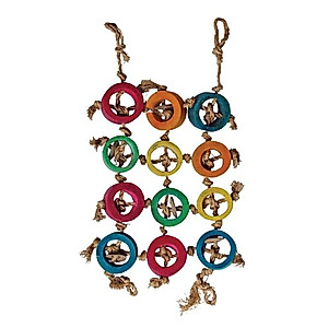 Living World Nature's Treasure Bamboo Ring Mural Medium Hookbills